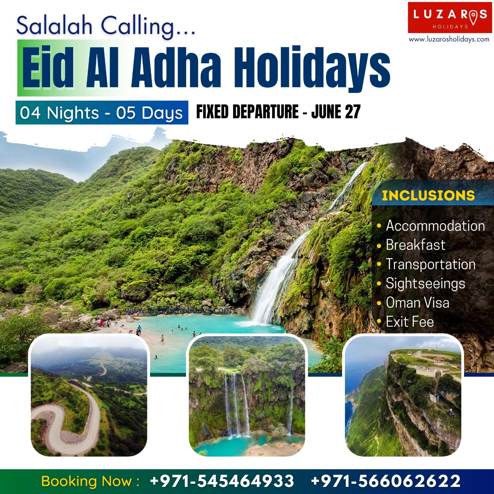Amazing Holiday Package Offers By Luzaros Holidays. Get The Deal Now